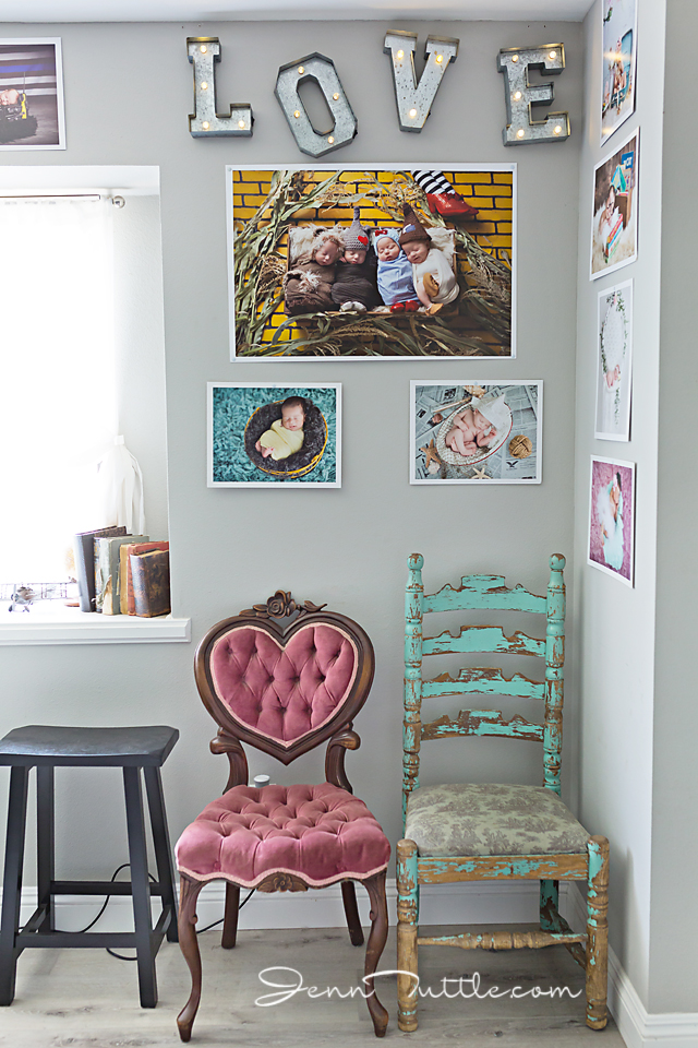 Tour the Studio » Jenn Tuttle Loveographer